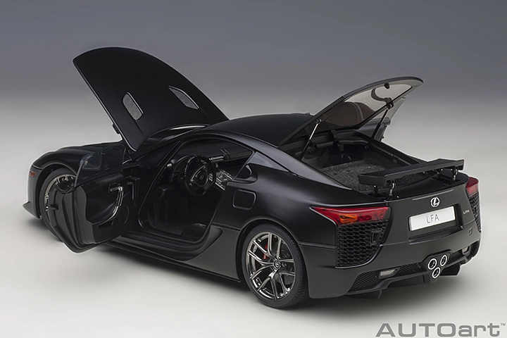 78852 1/18 LEXUS LFA (MATT BLACK)