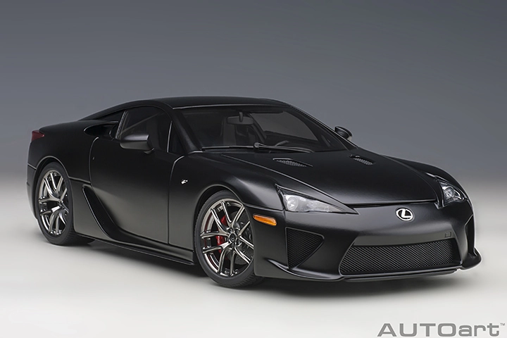 78852 1/18 LEXUS LFA (MATT BLACK)