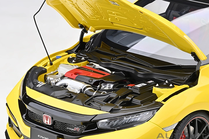 73225 1/18 HONDA CIVIC TYPE R (FK8) LIMITED EDITION (SUNLIGHT YELLOW)