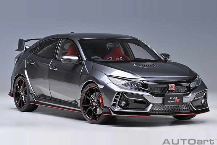 73221 1/18 HONDA CIVIC TYPE R (FK8) 2021 (POLISHED METAL METALLIC)