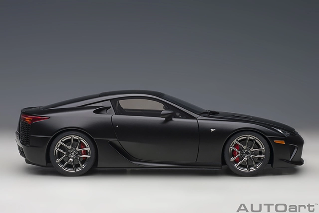 78852 1/18 LEXUS LFA (MATT BLACK)