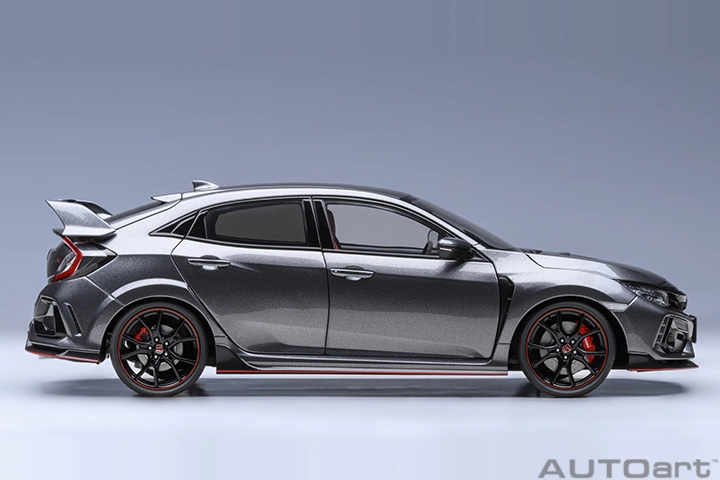 73221 1/18 HONDA CIVIC TYPE R (FK8) 2021 (POLISHED METAL METALLIC)