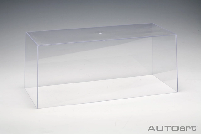 90001 1/18 CLEAR COVER & PLASTIC BASE PLATE SET --- INDIVIDUAL PACKED