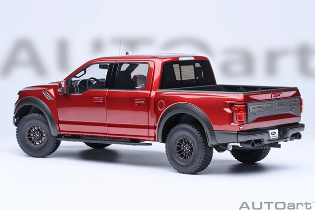 72948 1/18 FORD F-150 RAPTOR SUPERCREW 2019 (RUBY RED)