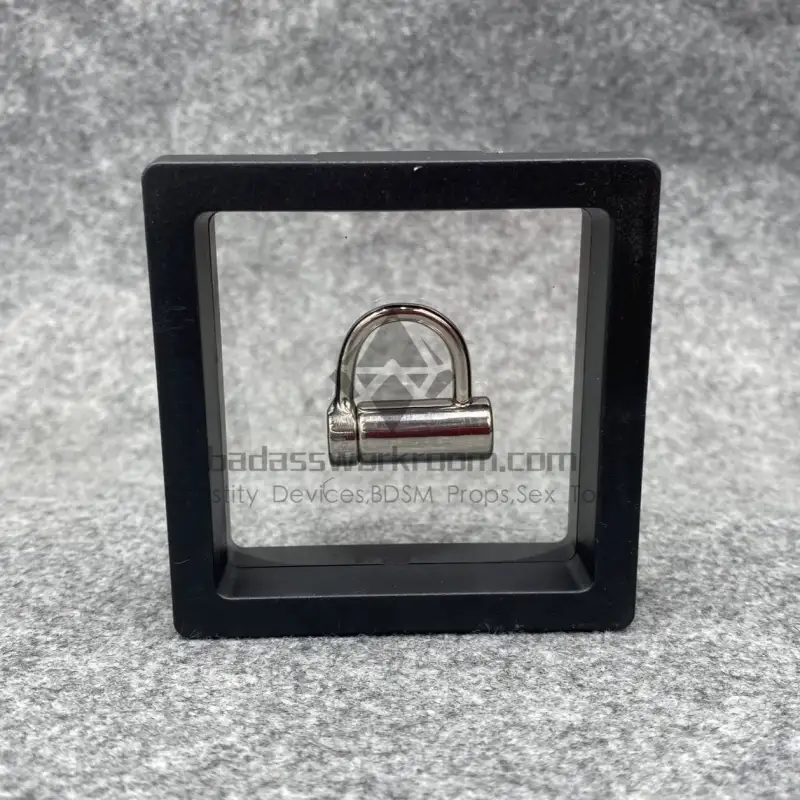 Titanium Piercing Padlock Locked By Screw,PA Jewelry&PA Wand