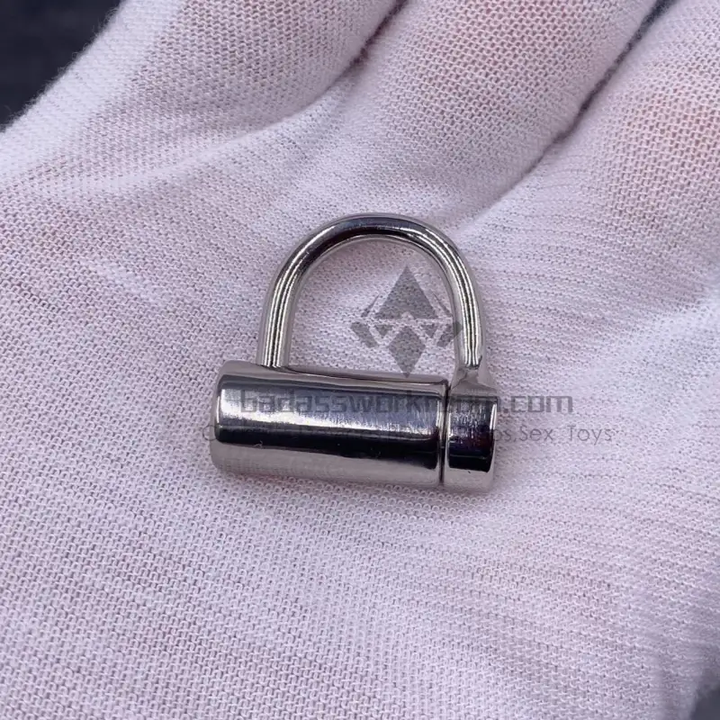 Titanium Piercing Padlock Locked By Screw,PA Jewelry&PA Wand