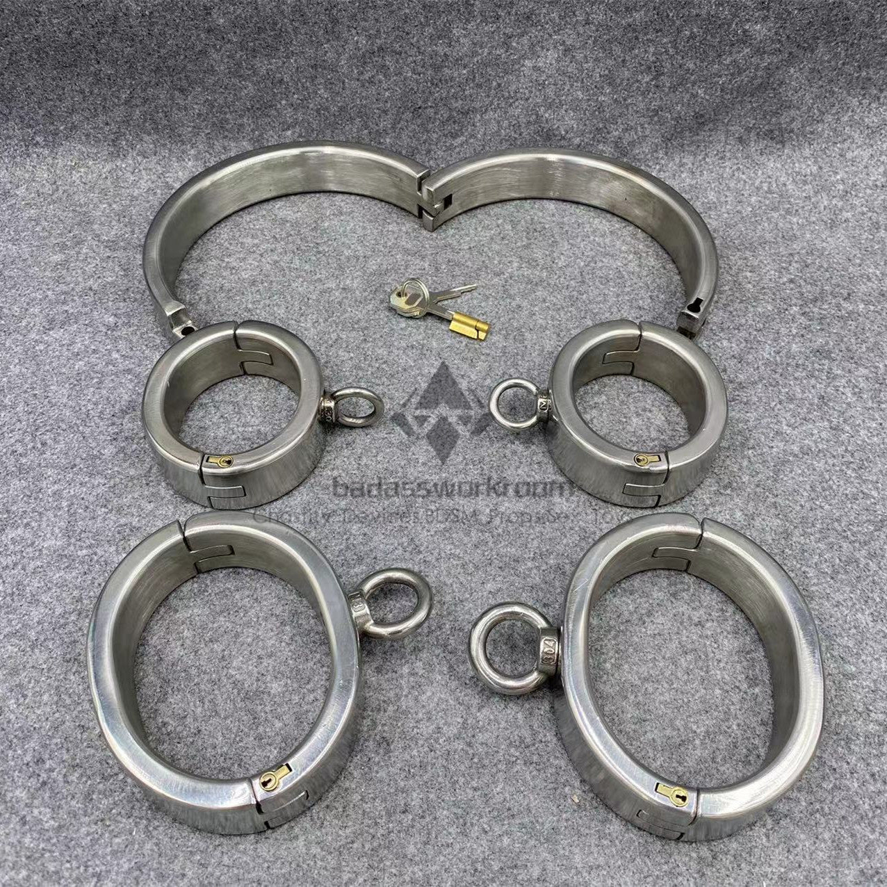 Customizable Bondage Kit Cuffs Set/Lock Cylinder,Bondage Restraint