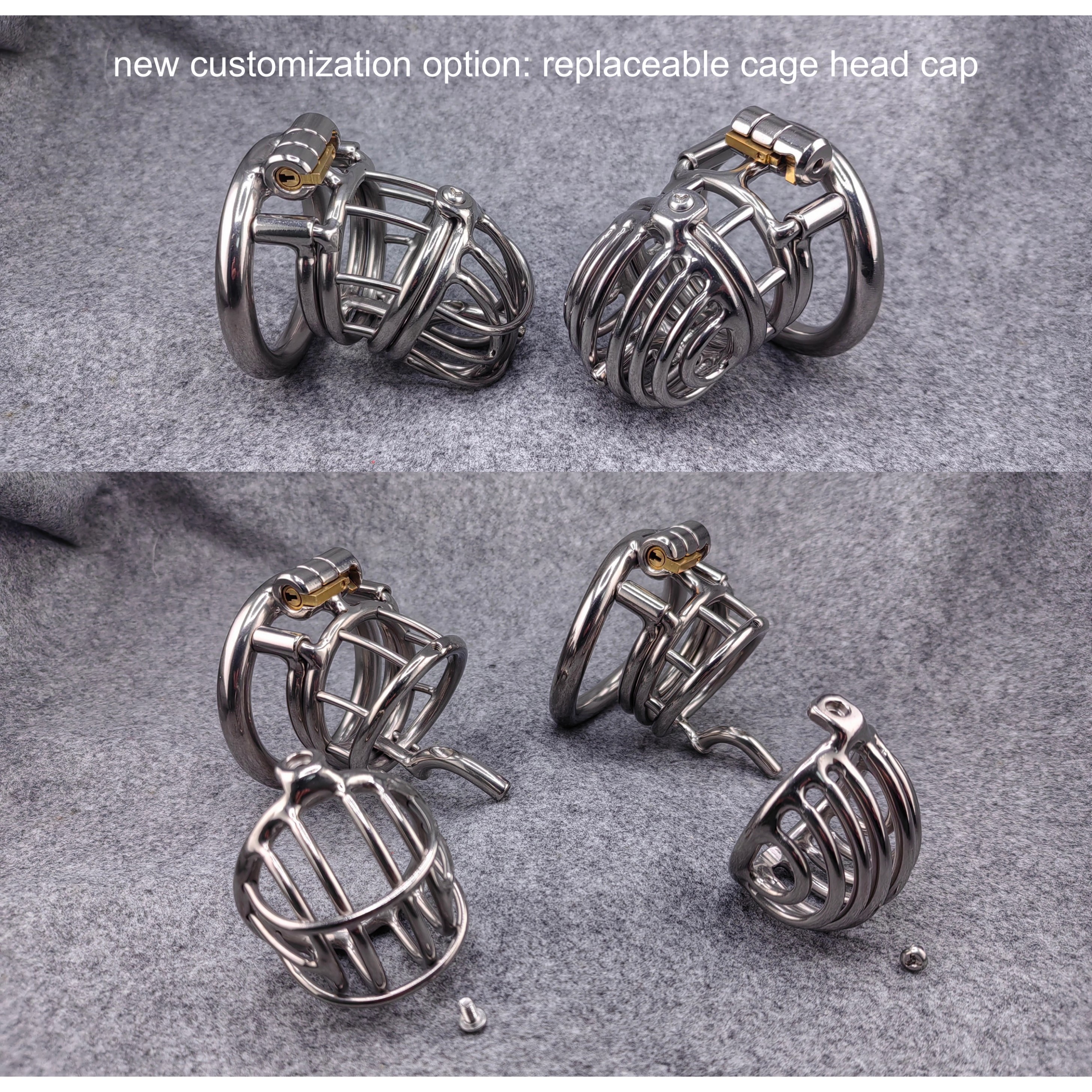 New Customize Option:Replaceable Cage Head Cap