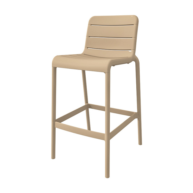 PP Plastic Bar Stool