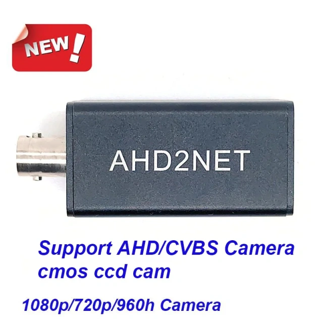 2 IN 1 AHD2NET-Pro Adapter 1080P HD AHD CVBS CCD CMOS Camera to IPC ...