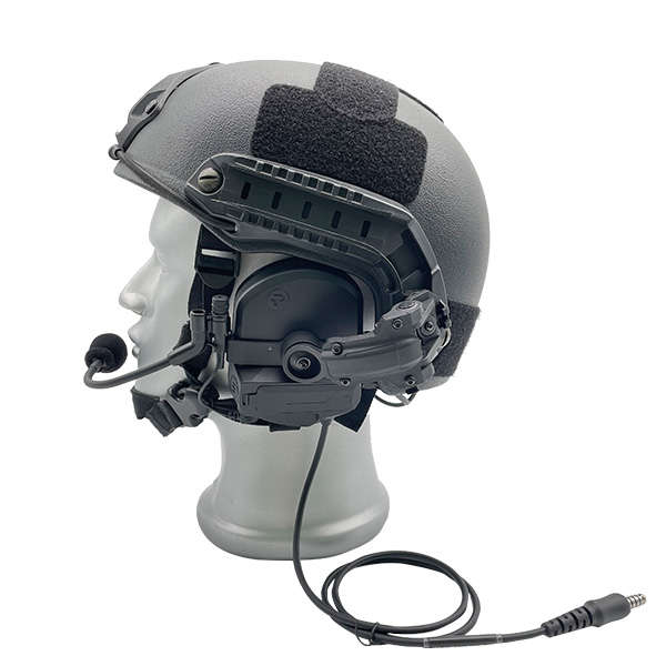 Tactical Hearing Protection Helmet Communication Headset
