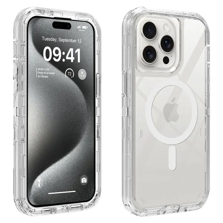 Clear Defender Light Duty Case with Magsafe for iPhone Series Devices