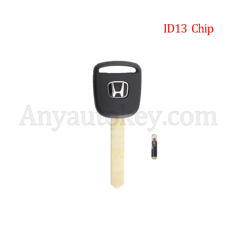 ID13 Chip Honda Transponder Key With Logo