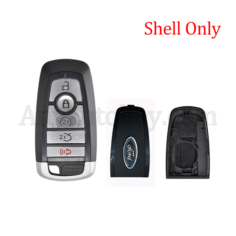 4+1 Button Ford Smart Key Shell
