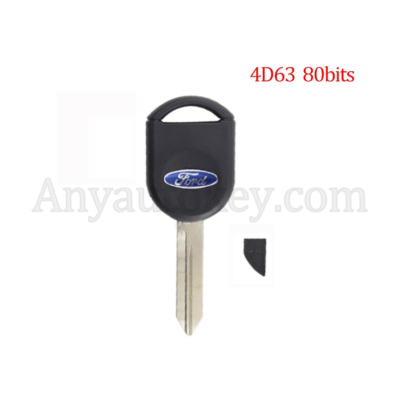 4D63 Chip With Logo Ford Transponder Key