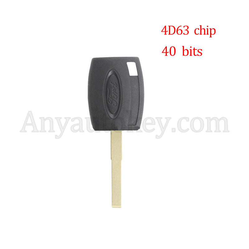 H84 4D63 Chip 40 Bits With Logo Ford Focous Transponder Key