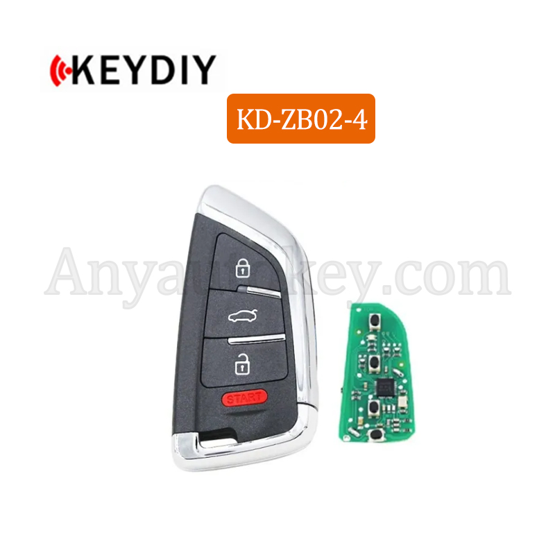 Keydiy ZB02-4 4-Button Universal Smart Key w Proximity Function