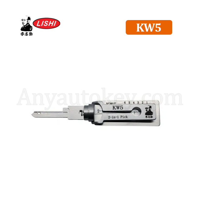 KW5 6-Pin - Kwikset Keyway Tool 2-in-1 Pick & Decoder