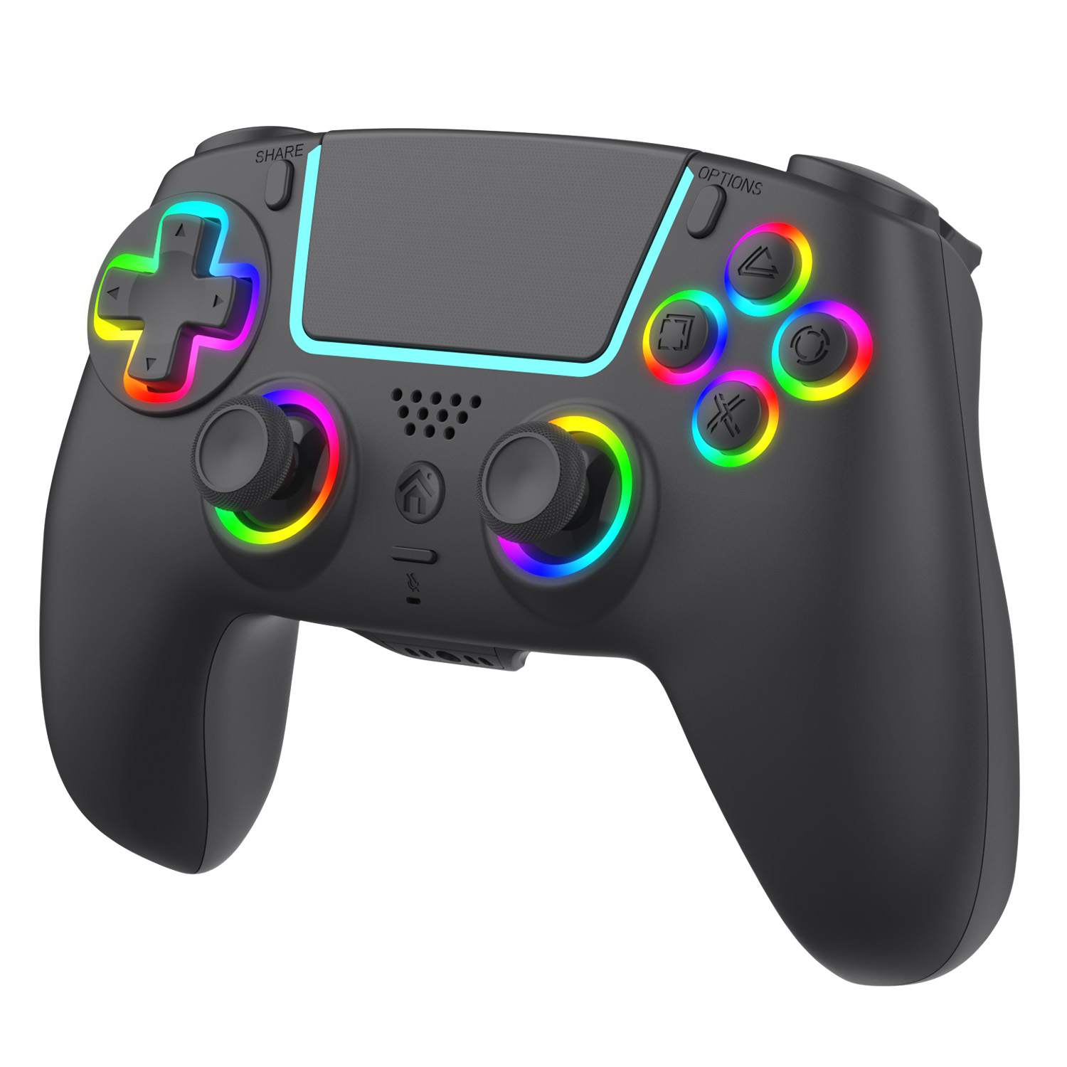 RGB LED Wireless Controller For PS4/PC