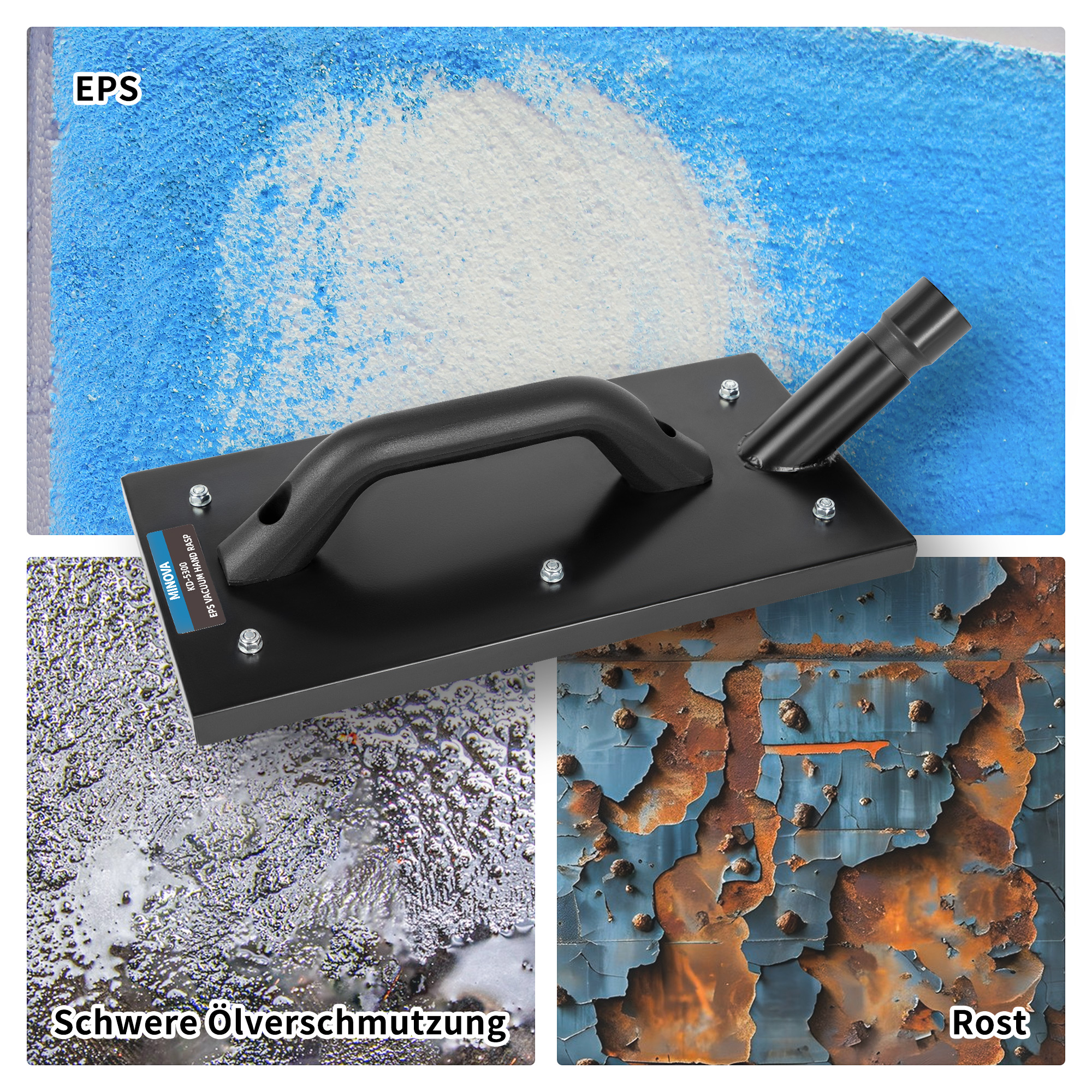 Dust-free Vacuum EIFS EPS Foam Rasp