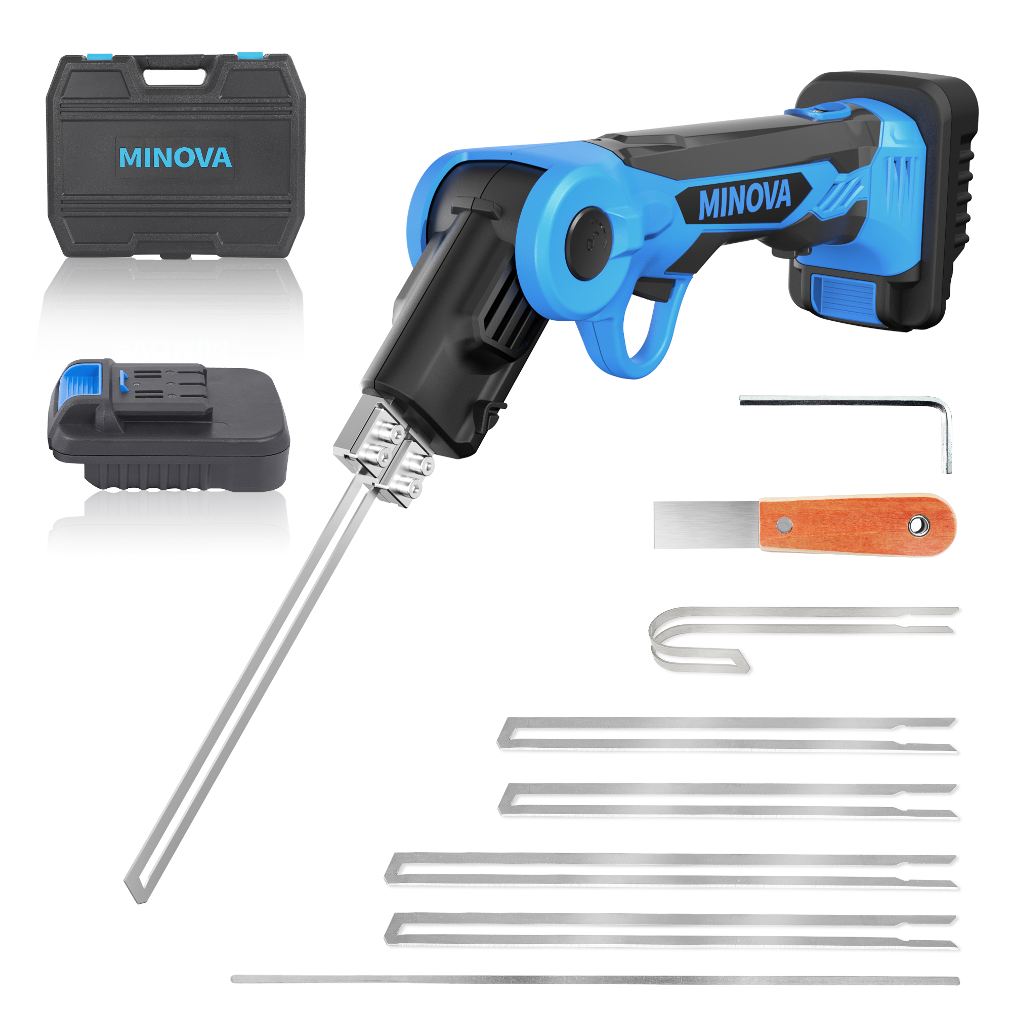 Li-battery Rotatable Air-Cooling Foam Cutter