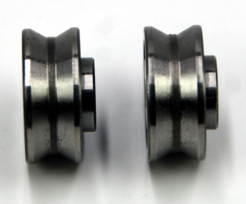 LVPN28.2RS-Track rollers with "V" groove profile - Vee'd Bearings