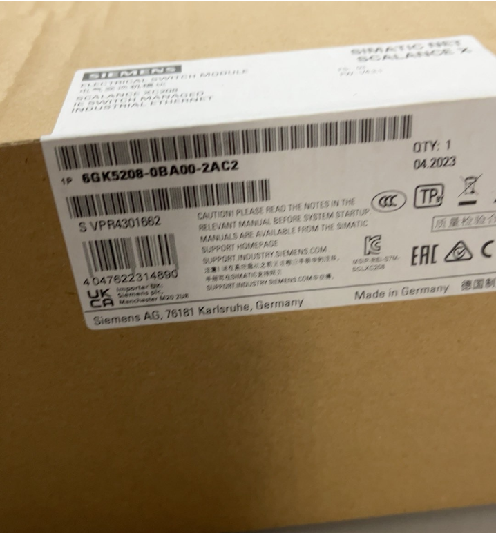 6GK5208-0BA00-2AC2 SIEMENS SCALANCE XC208