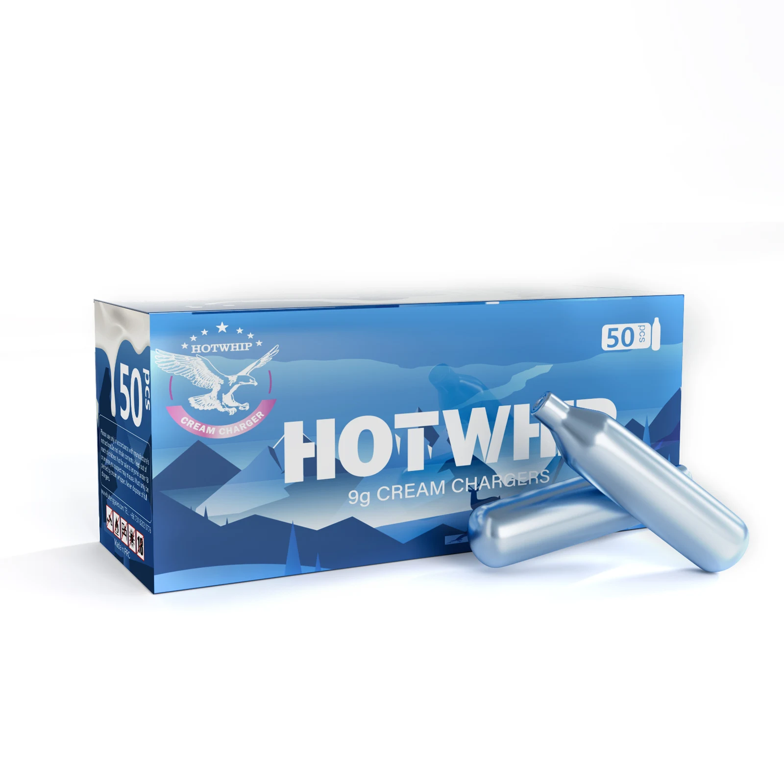 Whipped Cream Charger Bulk Hotwhip 9 Gram Whipped Cream Chargers ...