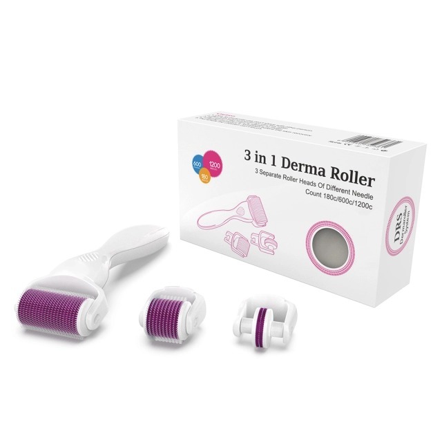 3 in 1 dermaroller used for eye/face/body collagen injection derma ...