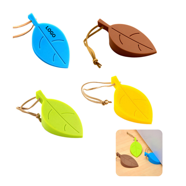 Silicone leaf door stopper baby sliding door stopper