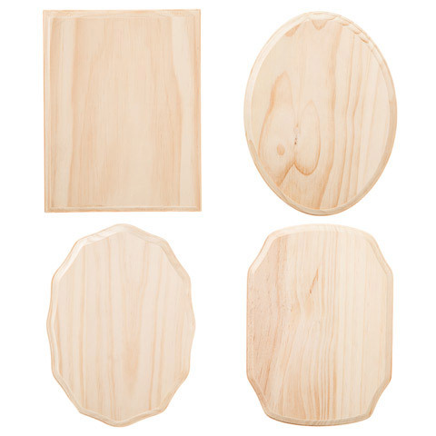 Carved blank wood wall plaques, Door decorative plaques, wooden wall ...