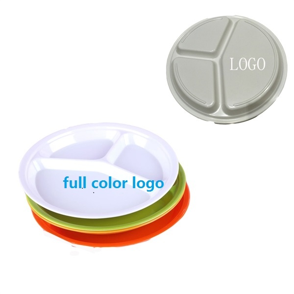 Melamine Dinner Plate, 3-section dish plate, plastic dinner plate ...