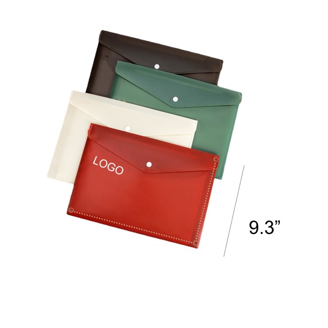 A4 letter size plastic document, file envelope folder