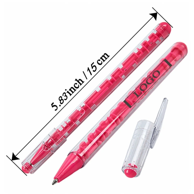 Plastic Stress Relief Maze Puzzle Ballpoint Pen