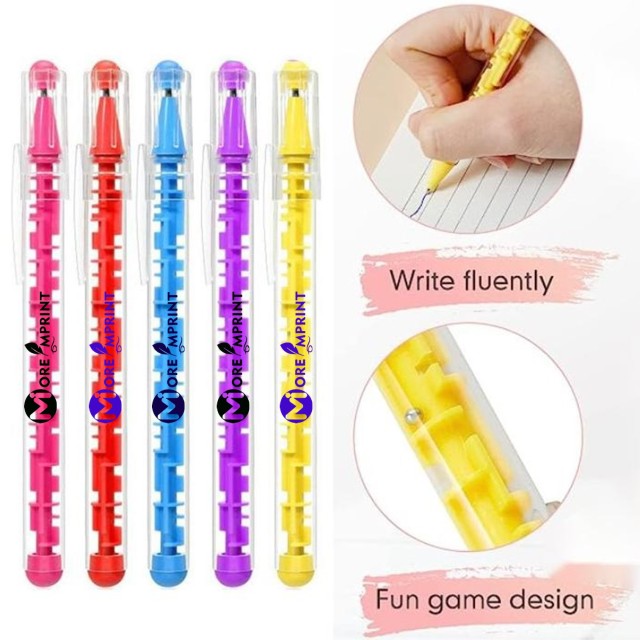 Plastic Stress Relief Maze Puzzle Ballpoint Pen