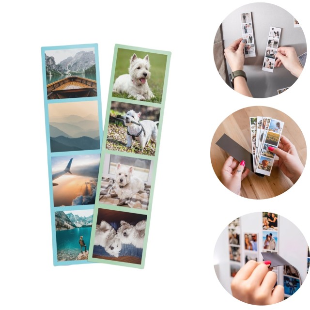 Photo booth magnet