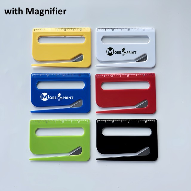 Letter Opener w/ Ruler and Magnifier