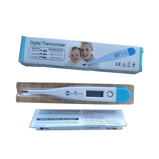 Digital LCD Screen Electronic Thermometer Gauge Oral Armpit