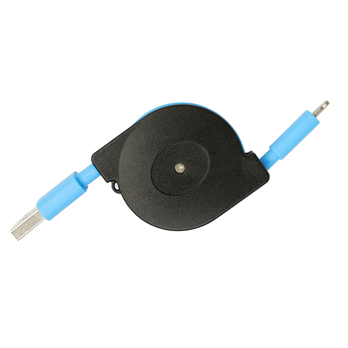 USB A to Mfi Lightning Retractable Cable