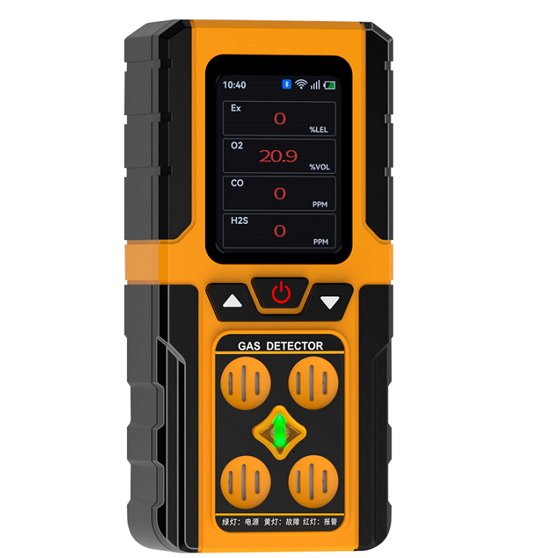 Industrial Gas Leak Detector Real-Time Monitoring with Alarm System