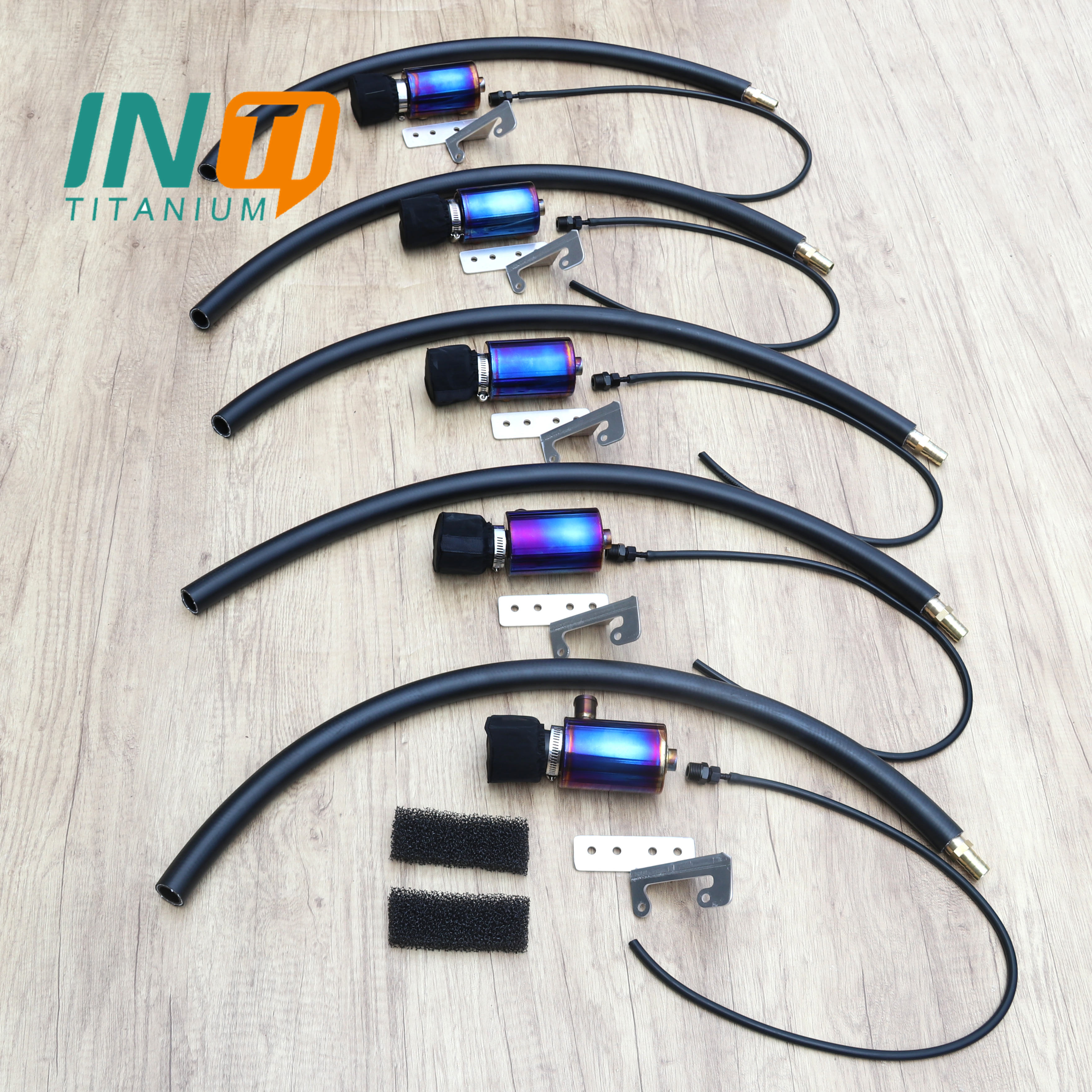 TITANIUM Oil Vapor Tank Oil Catch Can Seadoo RS19050-BCC RS19050-BCC-4