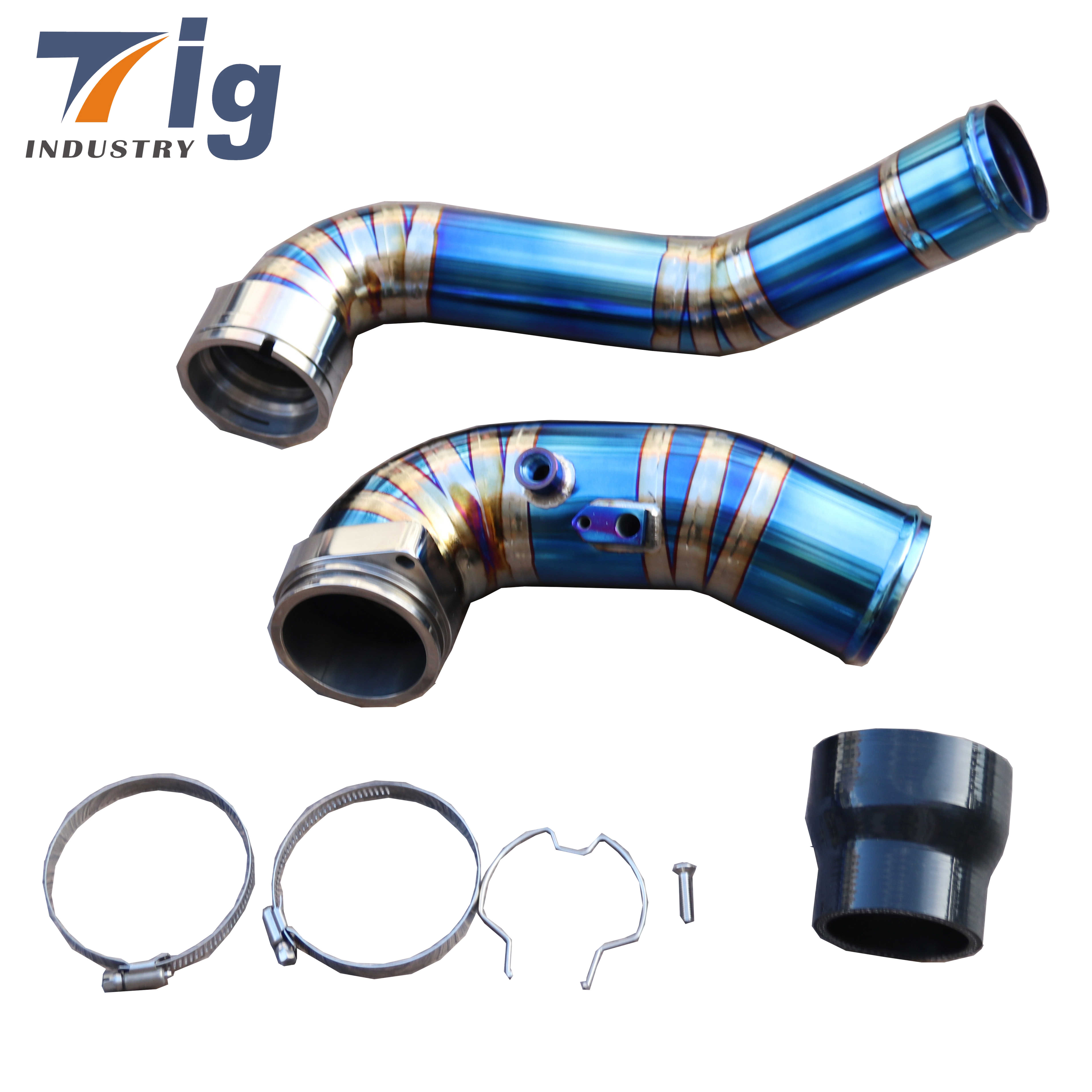 Titanium air intake pipe For Toyota Supra A90 Charge Pipes (B58 Engine)