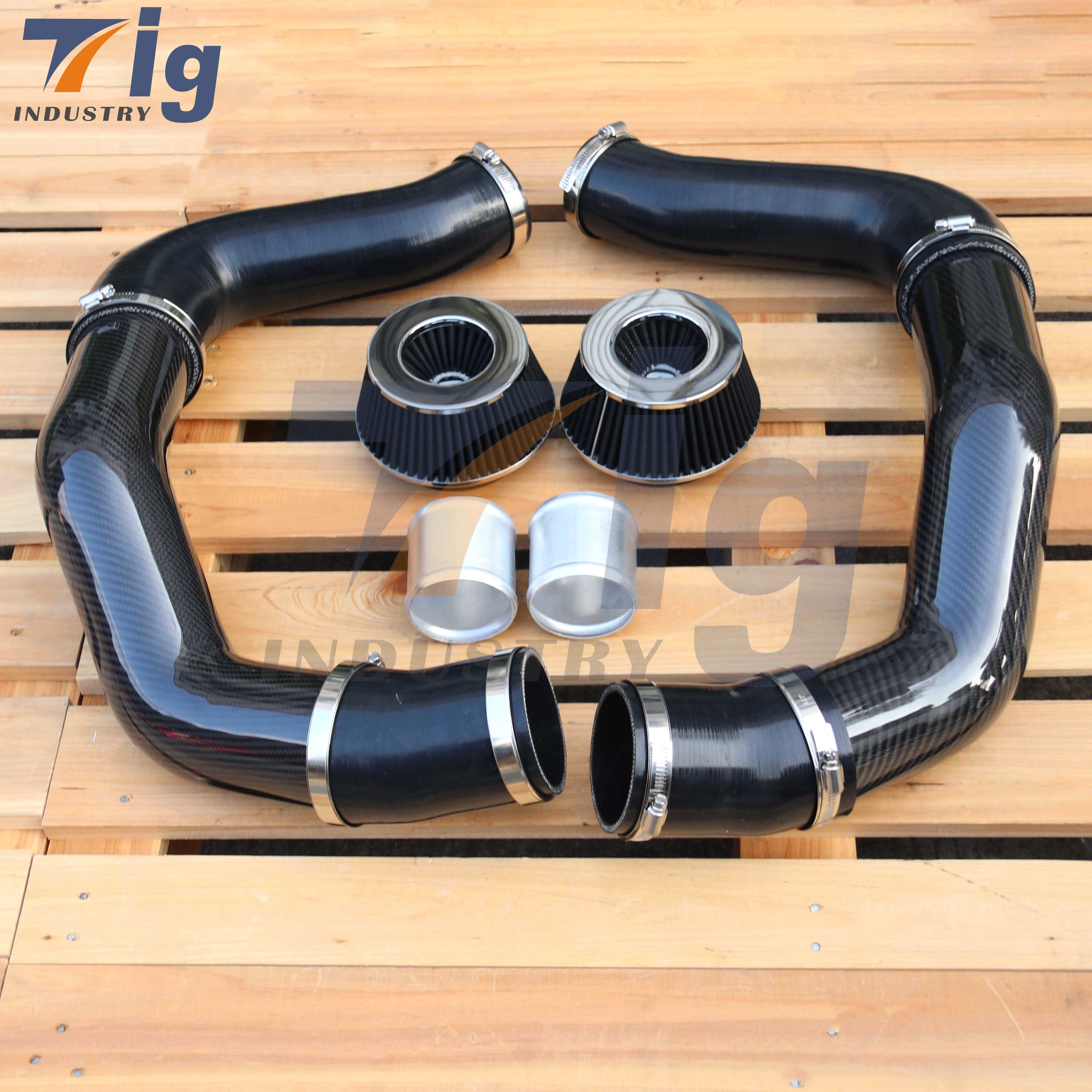 F90 M5 M8 DRY CARBON FIBER FRONT MOUNT INTAKES 2020+