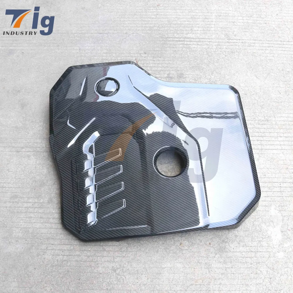 G30 Carbon Fiber Front Bumper Engine Hood Bonnet Vent Cover BMW 5 ...