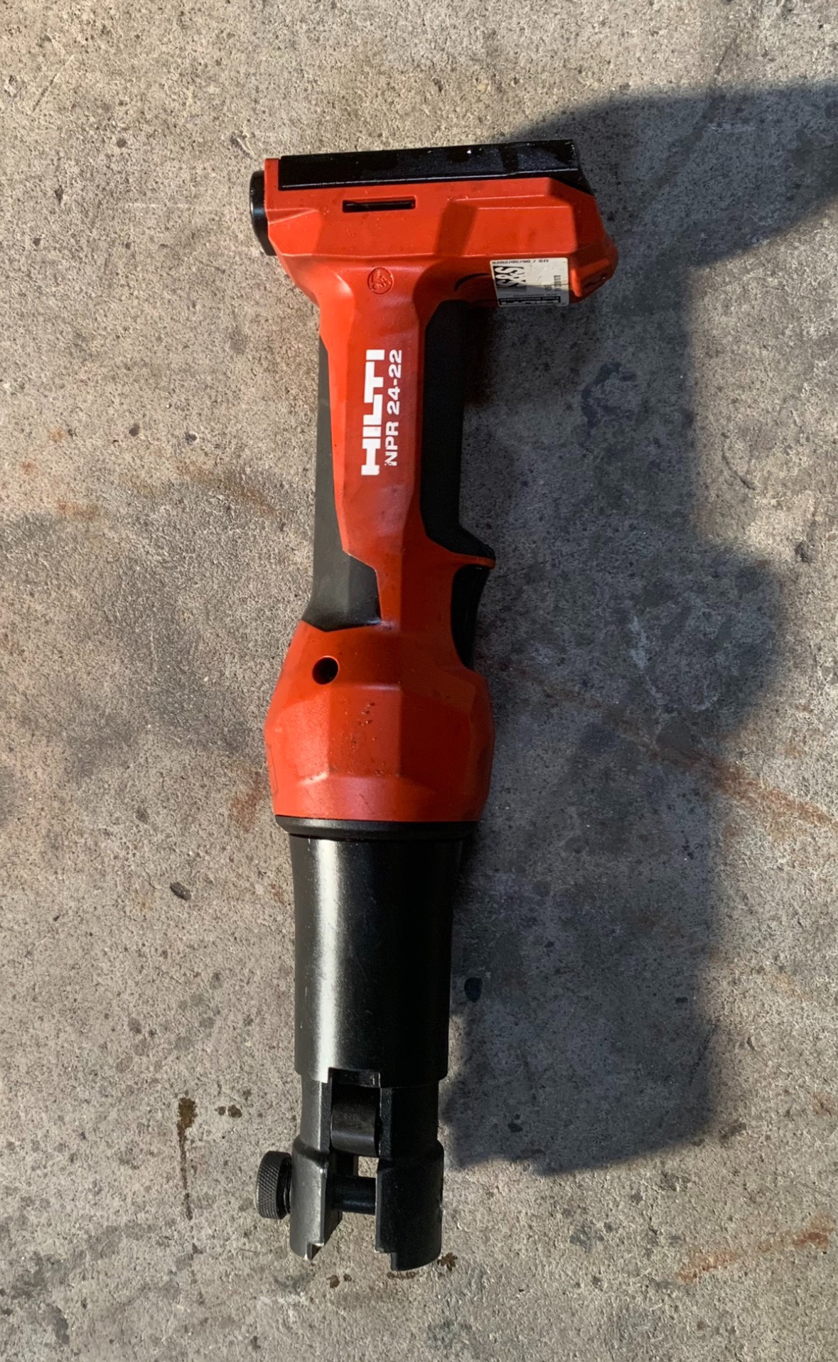 HILTI Nuron NPR 24-22 Pipe press tool 6-Ton cable crimper and cutter