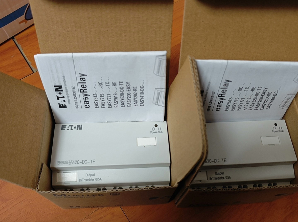 GENUINE MOELLER EATON EASY 620-DC-TE Programmable Relay Controller, 24V DC