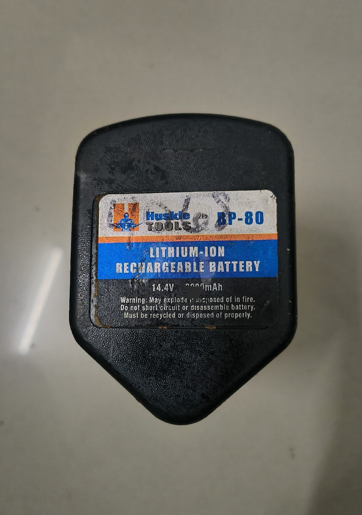 GENUINE HUSKIE 80Li 14.4V 4Ah Li-Ion BP-80 BATTERY PACK 4000mah