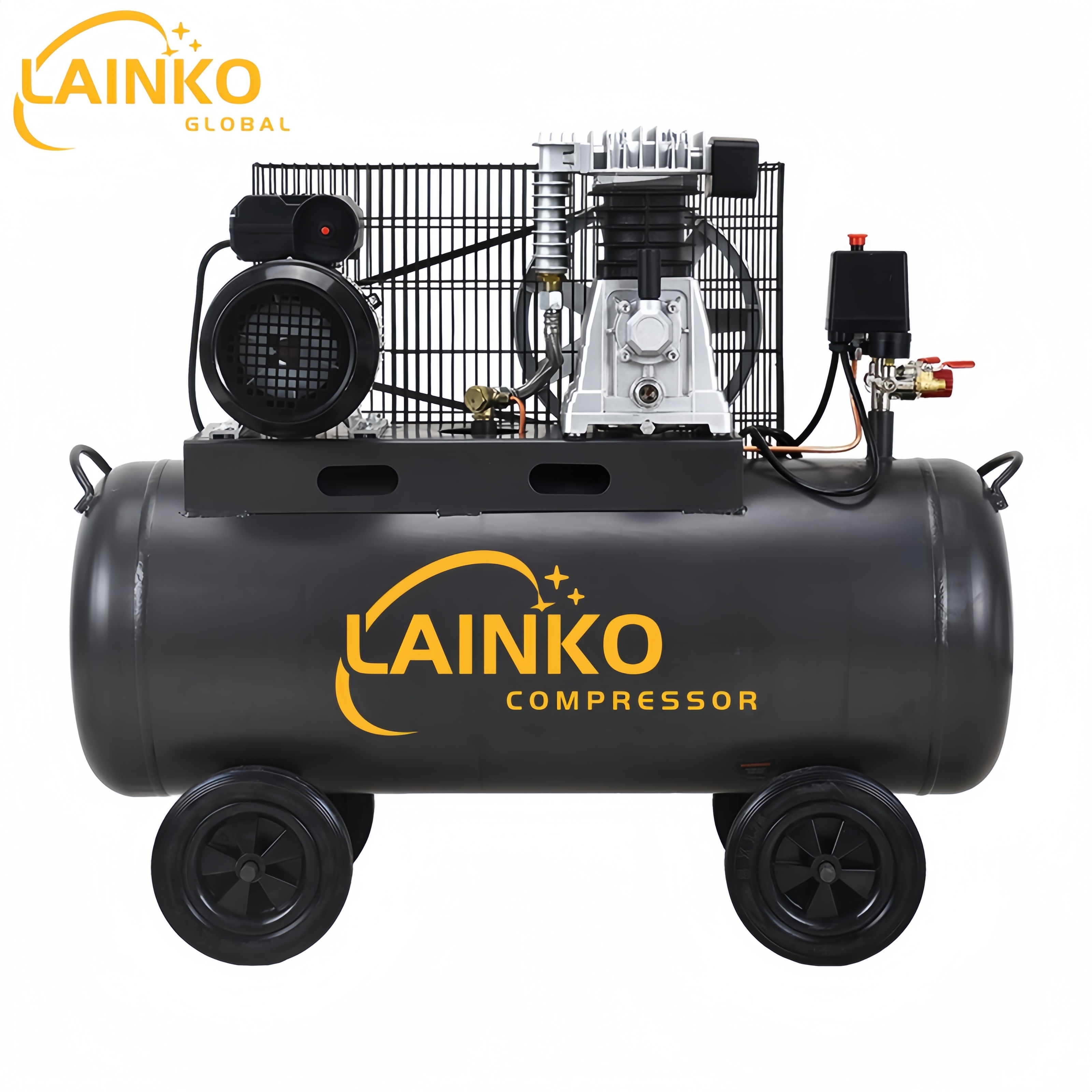 100L Italian Series Air Compressor | Belt Drive | 3HP Motor