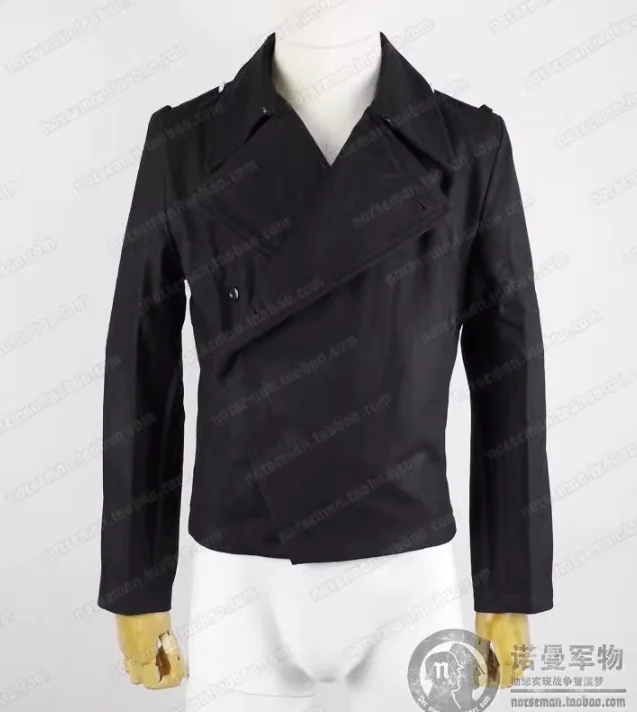 Reproduction Cosplay German WH Black Panzer Wrap Tunic & Pants ...