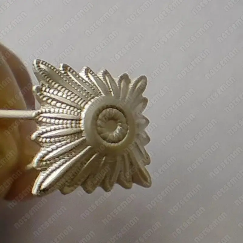 Reproduction Cosplay German Rank Pips Cypher in Silver for Collar Tabs ...